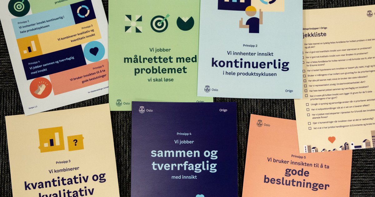 Fem prinsipper for bedre innsiktsarbeid